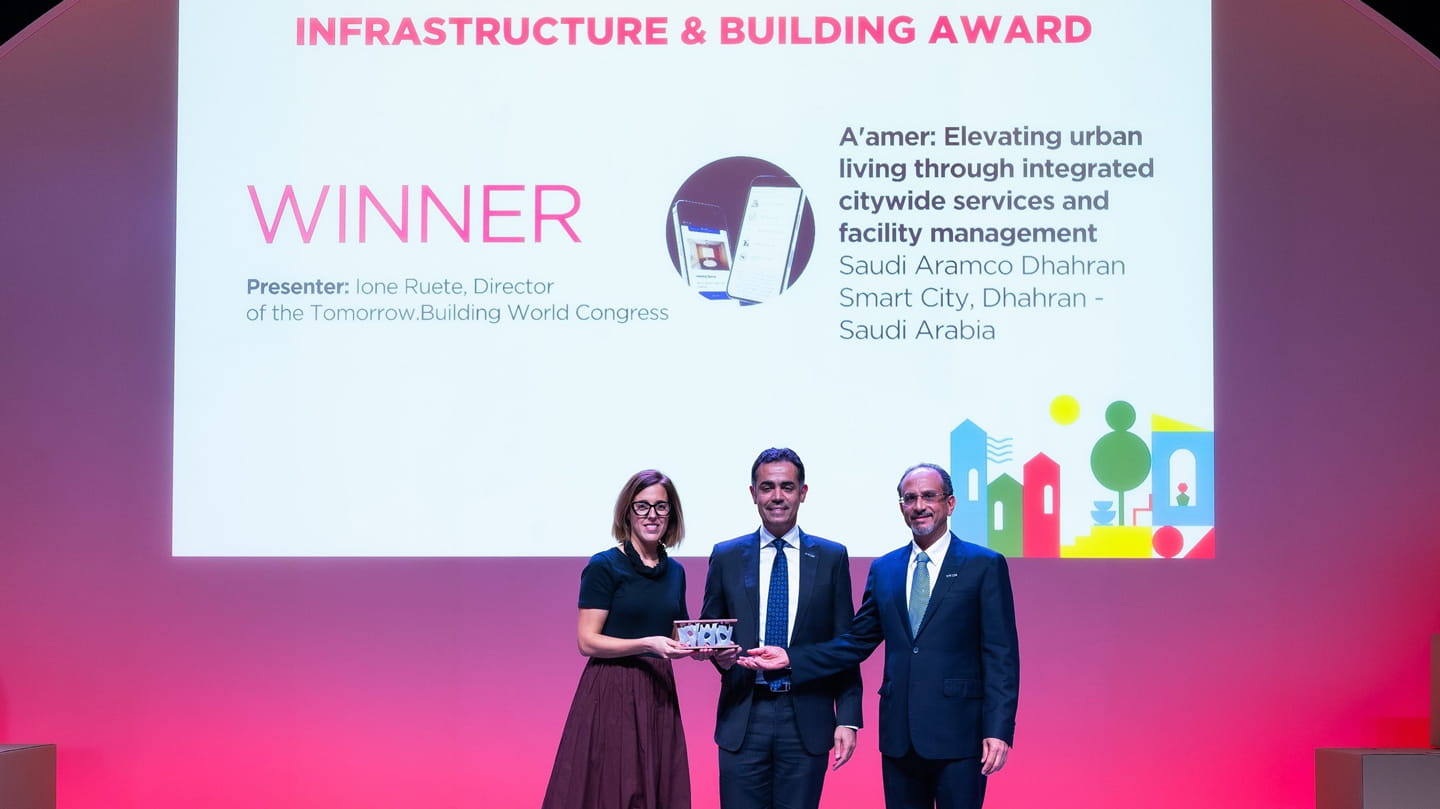 Aramco wins global Infrastructure & Building Award for smart city ...